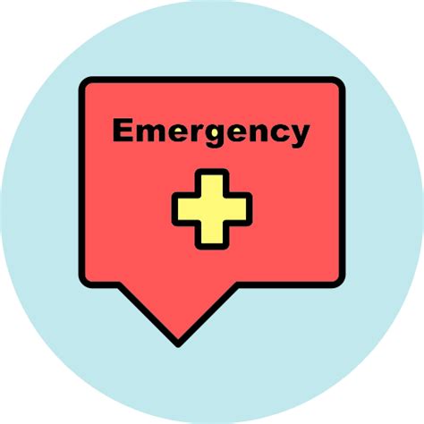 Emergency Sign Free Signaling Icons