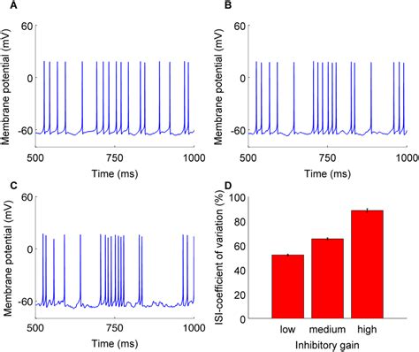 Cn Neurons Firing Pattern In Response To Synaptic Inputs Firing Download Scientific Diagram