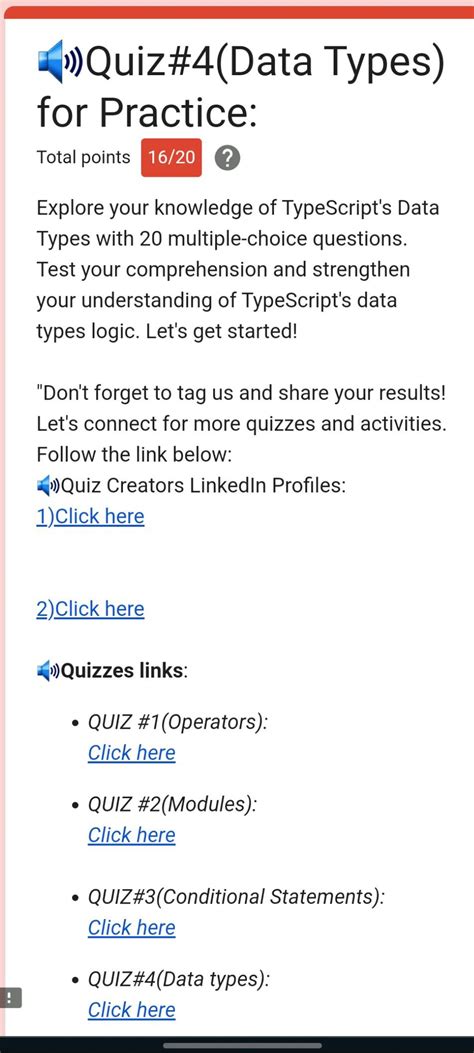 Nadeem Khan On Linkedin Typescript Datatypes Learningjourney