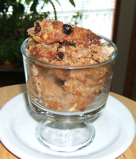Apple Brandy Bread Pudding