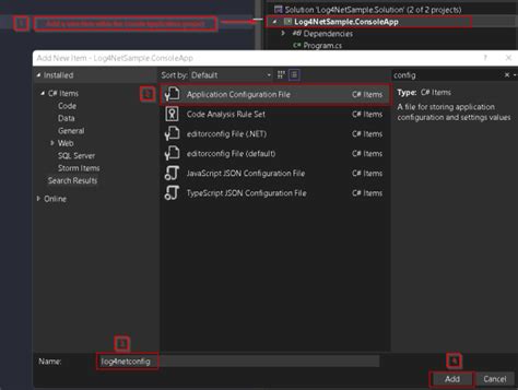 Log4net And Net Core