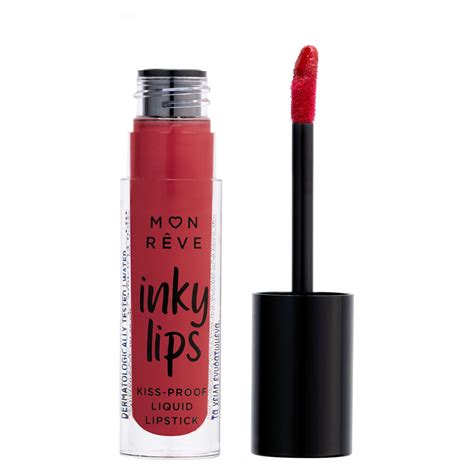 Mon Reve Ruj Inky Lips Liquid Matte Lipstick 04 4ml Depozitul De Cosmetice