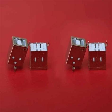 Icu2 F Usb B Type Female Pcb Straight Connector 0 5a At ₹ 12 Piece In
