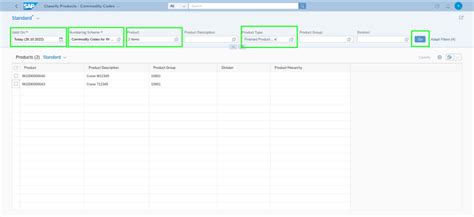 Rise With Sap S 4 Hana Public Cloud Manage And Classification Of Commodity Code For A Product