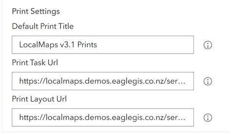 Viewer Configuration Localmaps