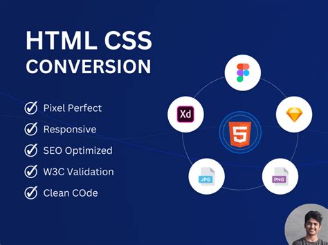 Professional Design Conversion With Html Css And Js Frontend Developer Upwork