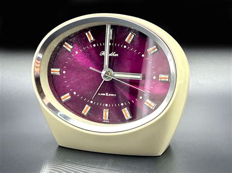 Rhythm Japan 5 Alarm Clock Model 51102 Circa 1970s That Retro