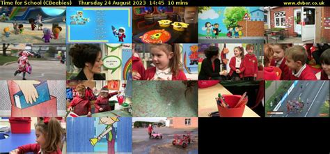 Time For School Cbeebies 2023 08 24 1445