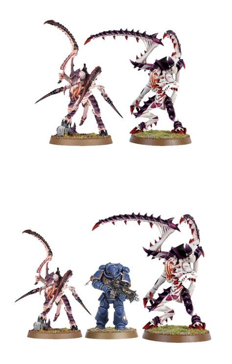 Base Sizes For These Models R Warhammer40k