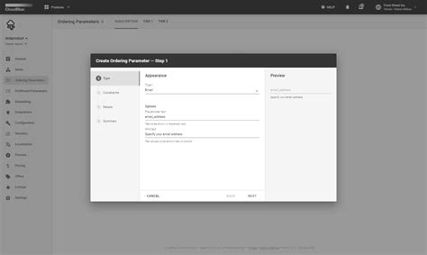 Parameters Cloudblue Connect Parameters Cloudblue Connect