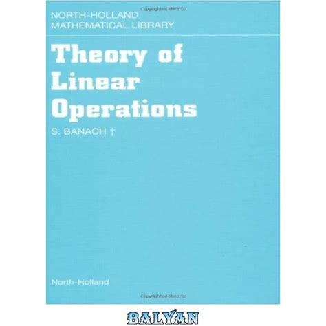 خرید و قیمت دانلود کتاب Theory Of Linear Operations ترب
