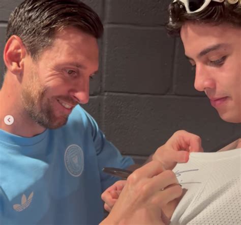 De Zona 5 Para El Mundo Sebas Bárcenas Se Encuentra Con Messi