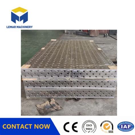 Cast Iron 3d Flexible Combined Welding Platform Robot Welding Tables Welding Positioning Table