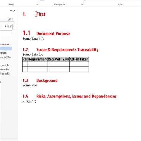 C Inserting Html Into Word Via Wordinterop Cause Different Paragraph Headers Font Size