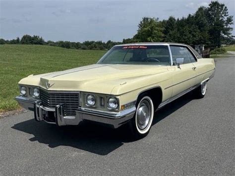1972 Cadillac De Ville Classic Cars For Sale Classics On Autotrader