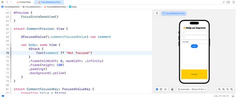 Understanding Focusstate Focusedvalue And Focusedobject