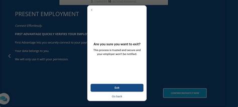 Serviceconnect Profile Advantage Instant Employment Tool