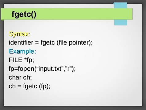 Module 03 File Handling In C