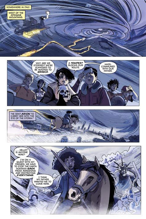 Heroes Of Olympus Comics