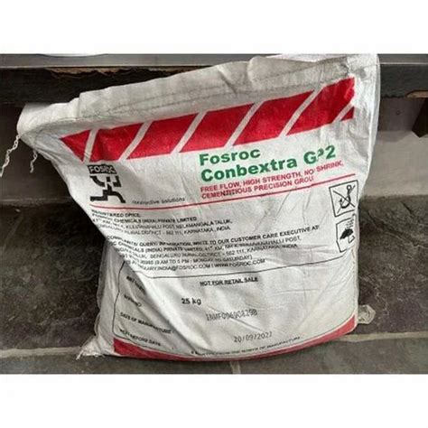 Grouting Compound Fosroc Conbextra Gp2 Cement Precision Grout Wholesale Trader From Secunderabad