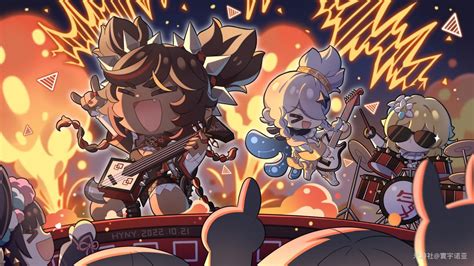 Hyny Lumine Genshin Impact Paimon Genshin Impact Xinyan Genshin