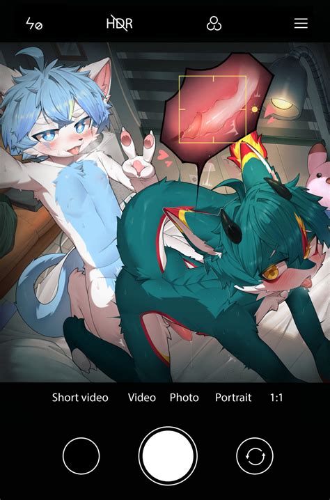 Rule 34 Absurd Res Ahoge All Fours Anal Anal Sex Anthro Black Horn Blue Body Blue