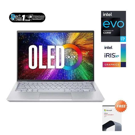 Jual Acer Swift Oled Sf Y Silver I H Gb Tb Win Ohs Oled K Dci