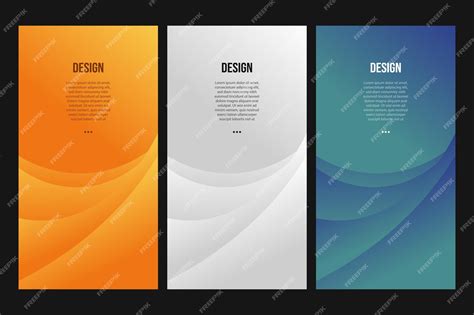 Premium Vector Abstract Cover Set Background Or Pattern