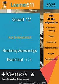Rekeningkunde Gr 12 Hersiening E Boek 2025 Learner 911