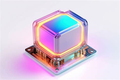 Computer Cpu Light Electronics Technology Premium Photo Rawpixel