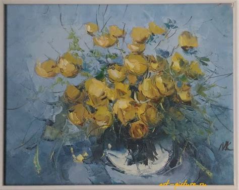 Купить картину Купальницы масло холст Художник Медведев Константин Продажа картины