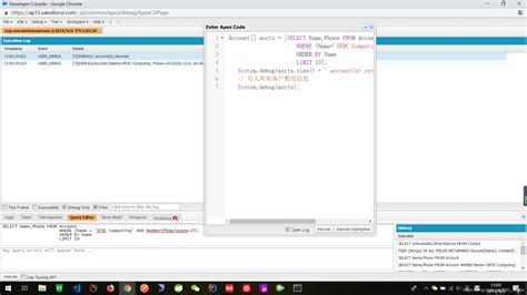 Salesforce系列（六）：salesforce Apex基础soql查询和数据添加！salesforce的sql Editor Csdn博客