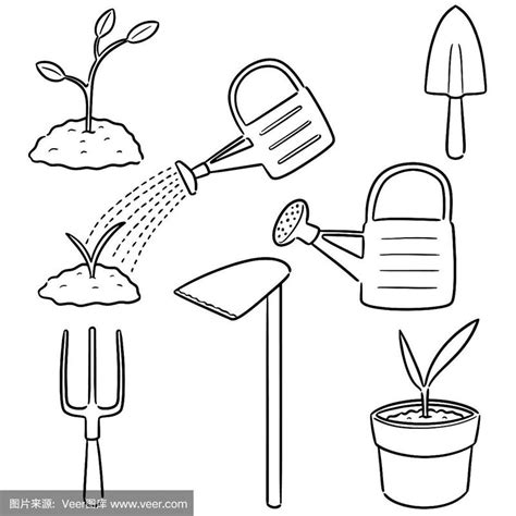 简笔画种植工具儿童3 6岁简单（热门10张） 简笔画图片大全