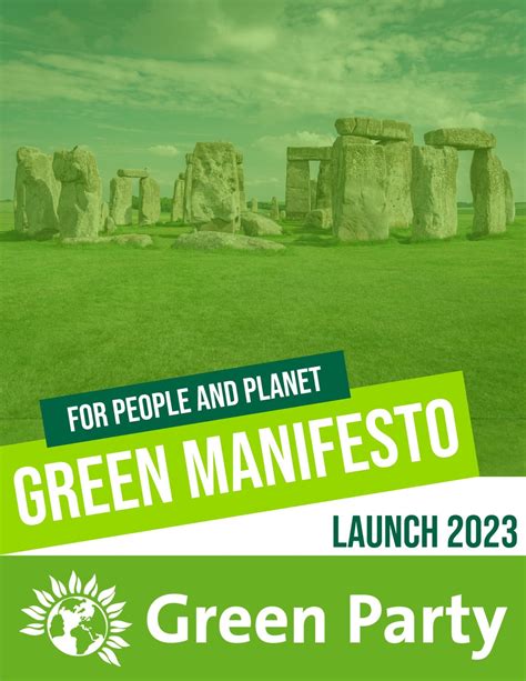 The Green Party Launch Manifesto Filed1h8r