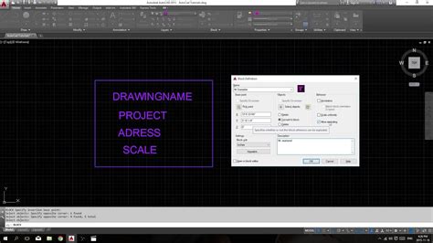Adding Attributes In Autocad English Youtube