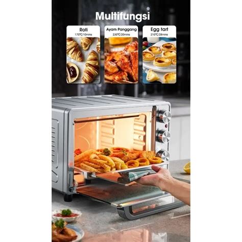 Samono 30l Oven Electric Stainless Kapasitas 30l Sw Eos30 Ufo