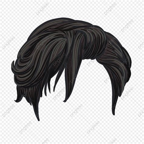 Hairstyle Men Png Image Black Mens Short Hairstyle Wig Clipart Wig