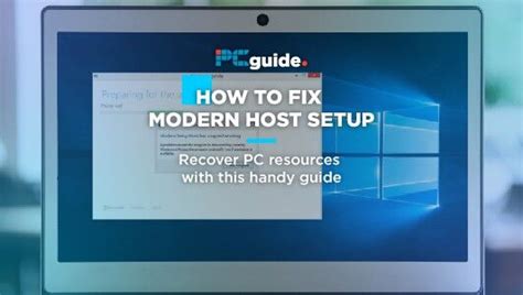 How To Fix Modern Setup Host High Cpu And Disk Usage Pc Guide