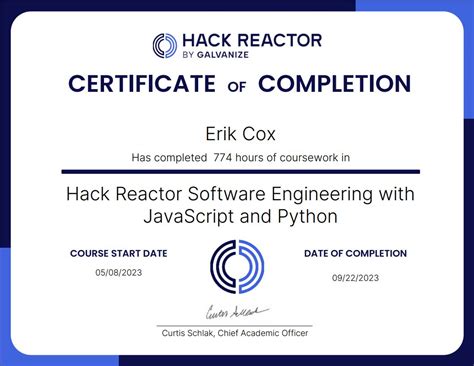 Erik Cox On Linkedin After An Intense And Rewarding 19 Weeks Im Thrilled To Announce That…