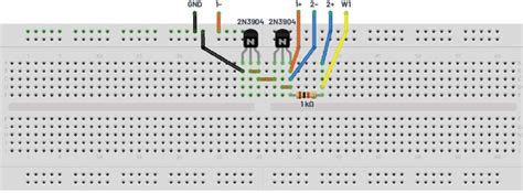 V BE Breadboard Circuit Download Scientific Diagram