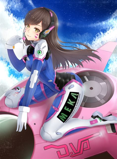 D Va Overwatch And More Drawn By Rhode Danbooru