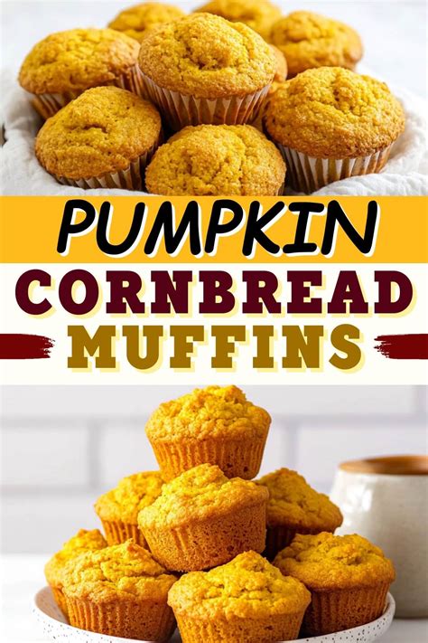 Pumpkin Cornbread Muffins Insanely Good