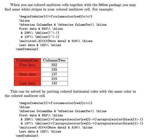 Help Formatting A Table Vertical Line Rlatex
