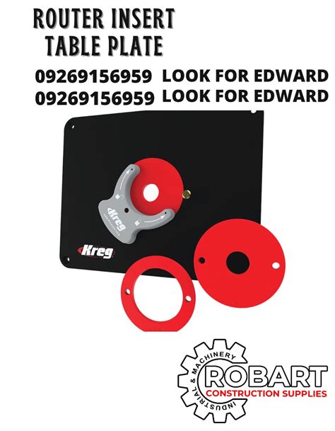Router Table Insert Plate Commercial And Industrial Construction Tools
