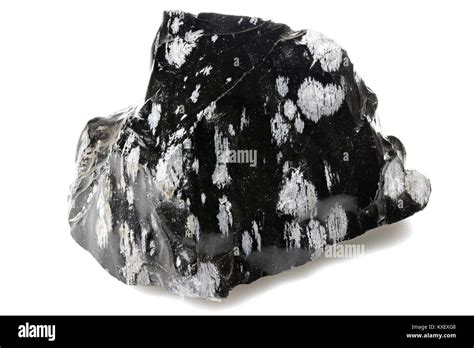 Snowflake Obsidian Rock