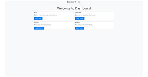 Dashboard Navigation Component Free Html Bootstrap Component