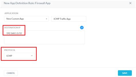 How To Bypass ICMP Traffic To A Specific IP With Cloud Firewall Community