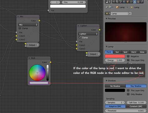Drivers How To Drive The Color In Node Editor By The Color Of The