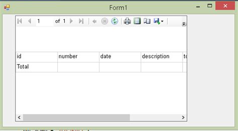 C Report Viewer Doesnt Show Data But The Table Only Stack Overflow