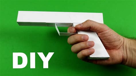 How To Make Origami Gun Powerful Paper Gun How To Make A Paper Gun